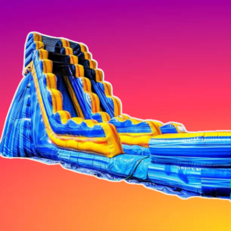 Arctic Falls (Wet or Dry) Slide 20ft - Bouncin' Baye Inflatables Durham NC